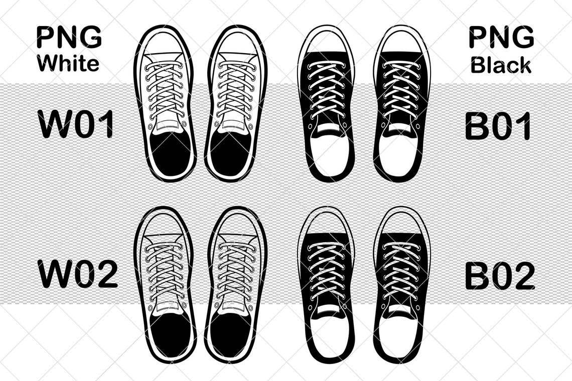 Sneakers SVG Sneakers Shapes Svg Png Eps Dxf Jpg Files for | Etsy