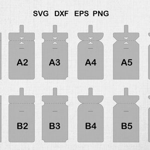 6 Keyring Display Card Svg 4"x6", Keychain Display Card Svg, Shapes PNG ...