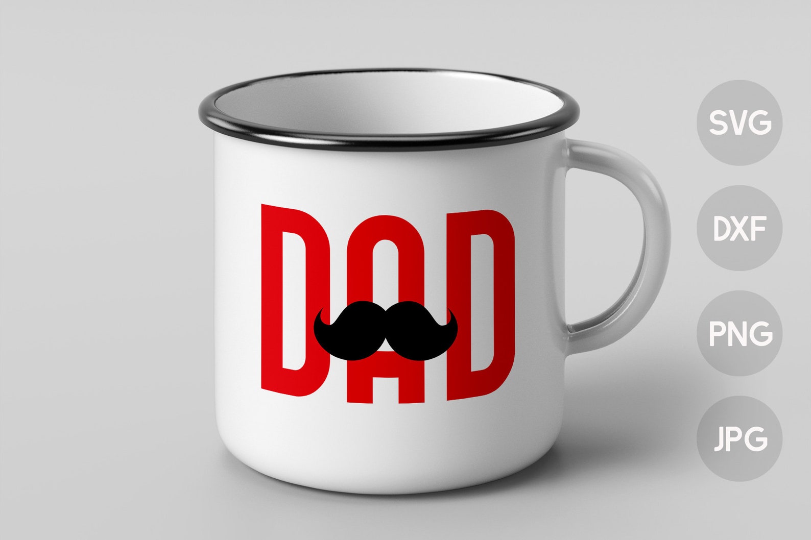 36 Mustache SVG Dad & Mustache Sublimation Shapes Svg Png | Etsy