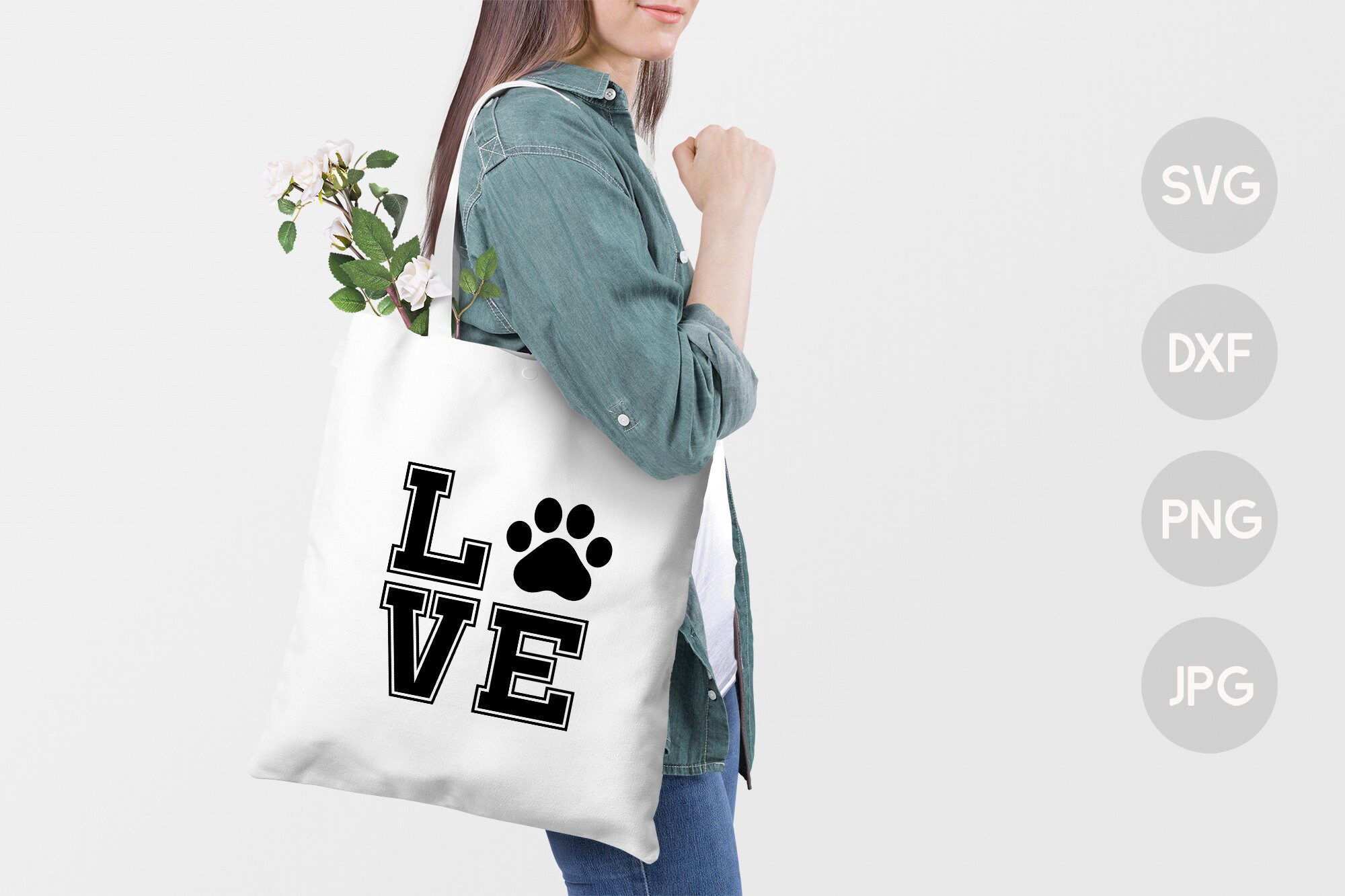 Love Cat & Dog SVG LOVE Pet Sublimation Design Png Dxf | Etsy