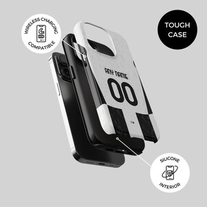 Piemonte Calcio Bianconeri 2024-25 Home Kit Phone Case for iPhone for ...