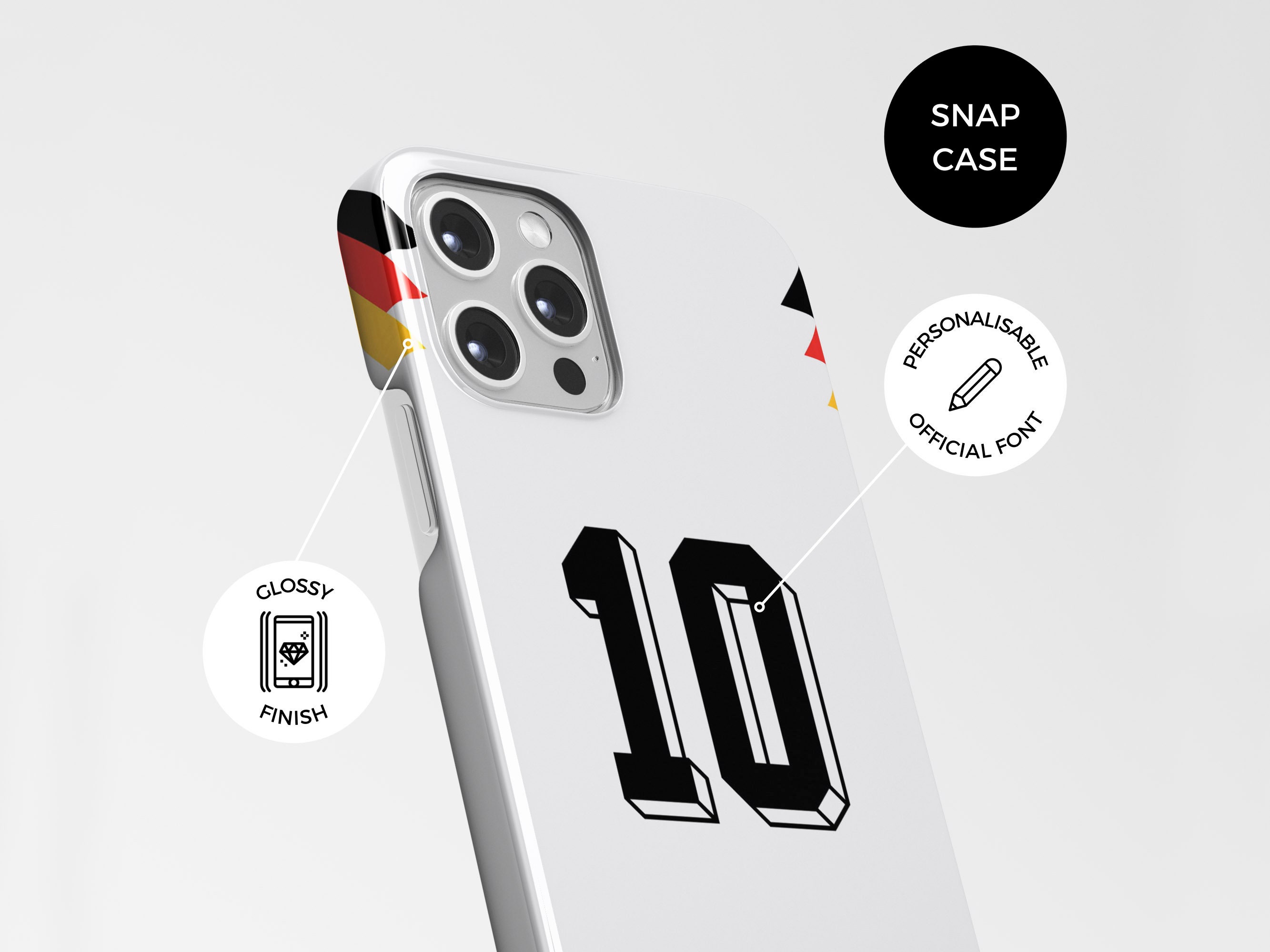 Personalised Retro Germany 1990 Home Kit Phone Case | iPhone 14 Case ...