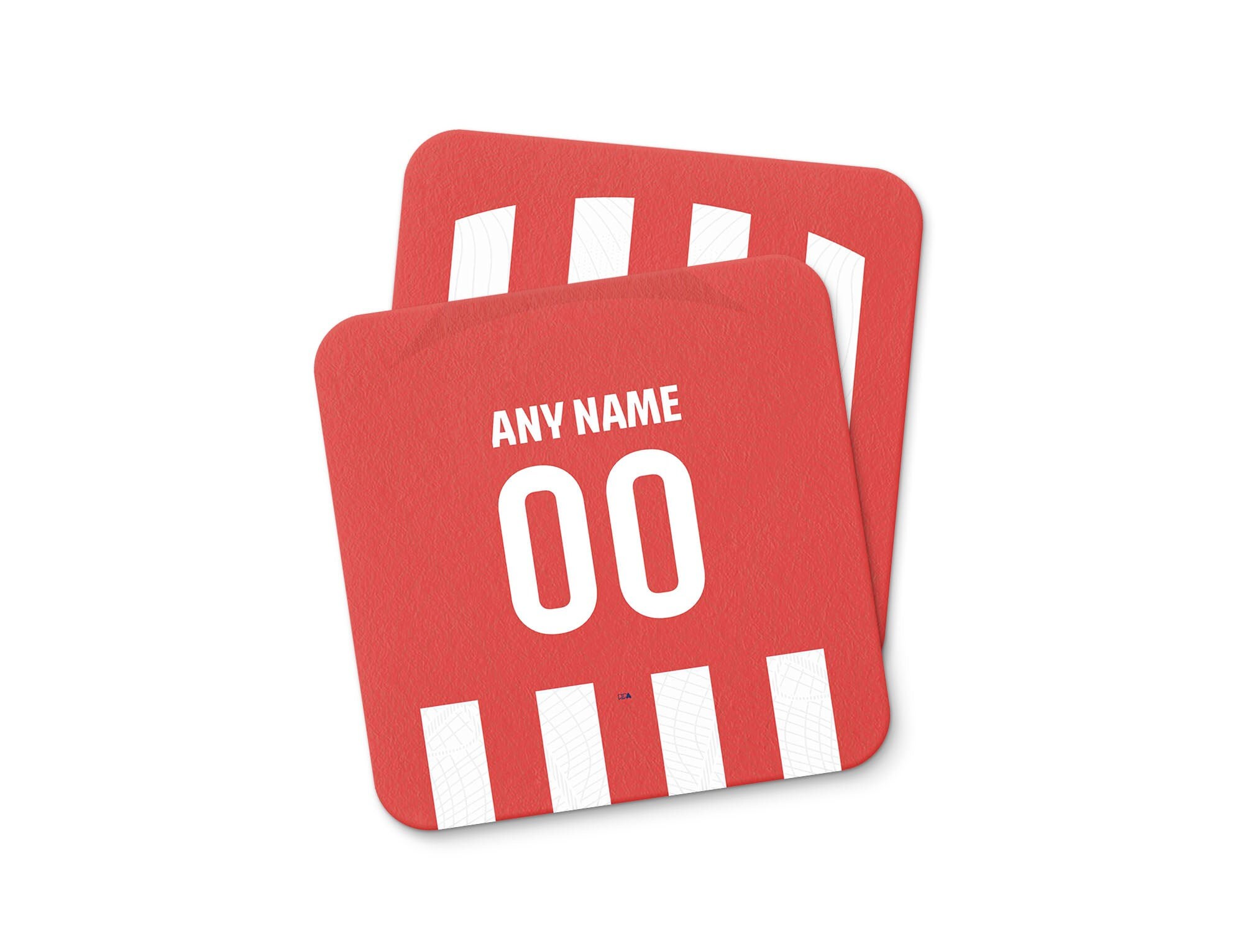 Atletico Colchoneros 2023-24 Home Kit Coasters Ceramic Beer - Etsy