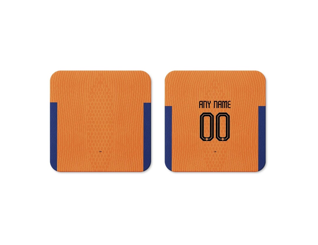 The Netherlands Oranje Euro 2024 Home Kit Coasters Ceramic Beer Coaster ...