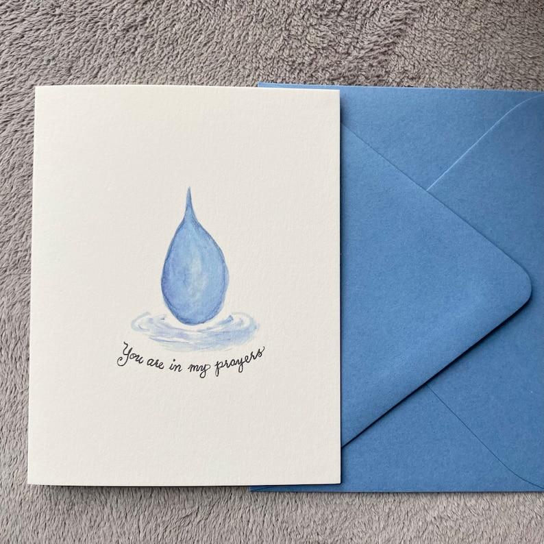 You Are in My Prayers Card - Etsy