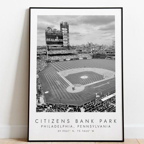 Philadelphia Phillies Citizens Bank Park Word Art Print - Etsy
