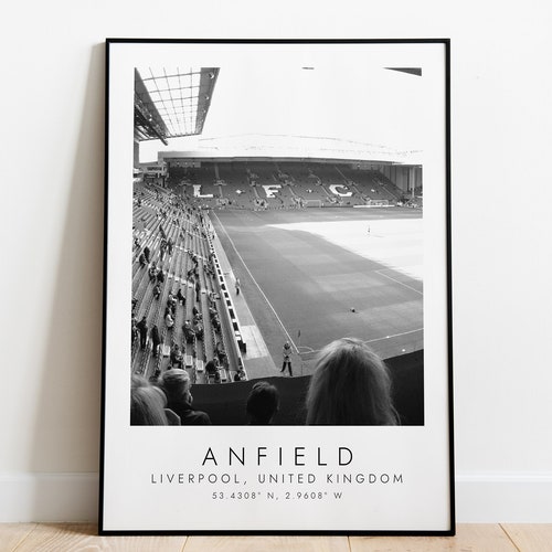 Liverpool FC Anfield Art Print Illustration Drawing - Etsy