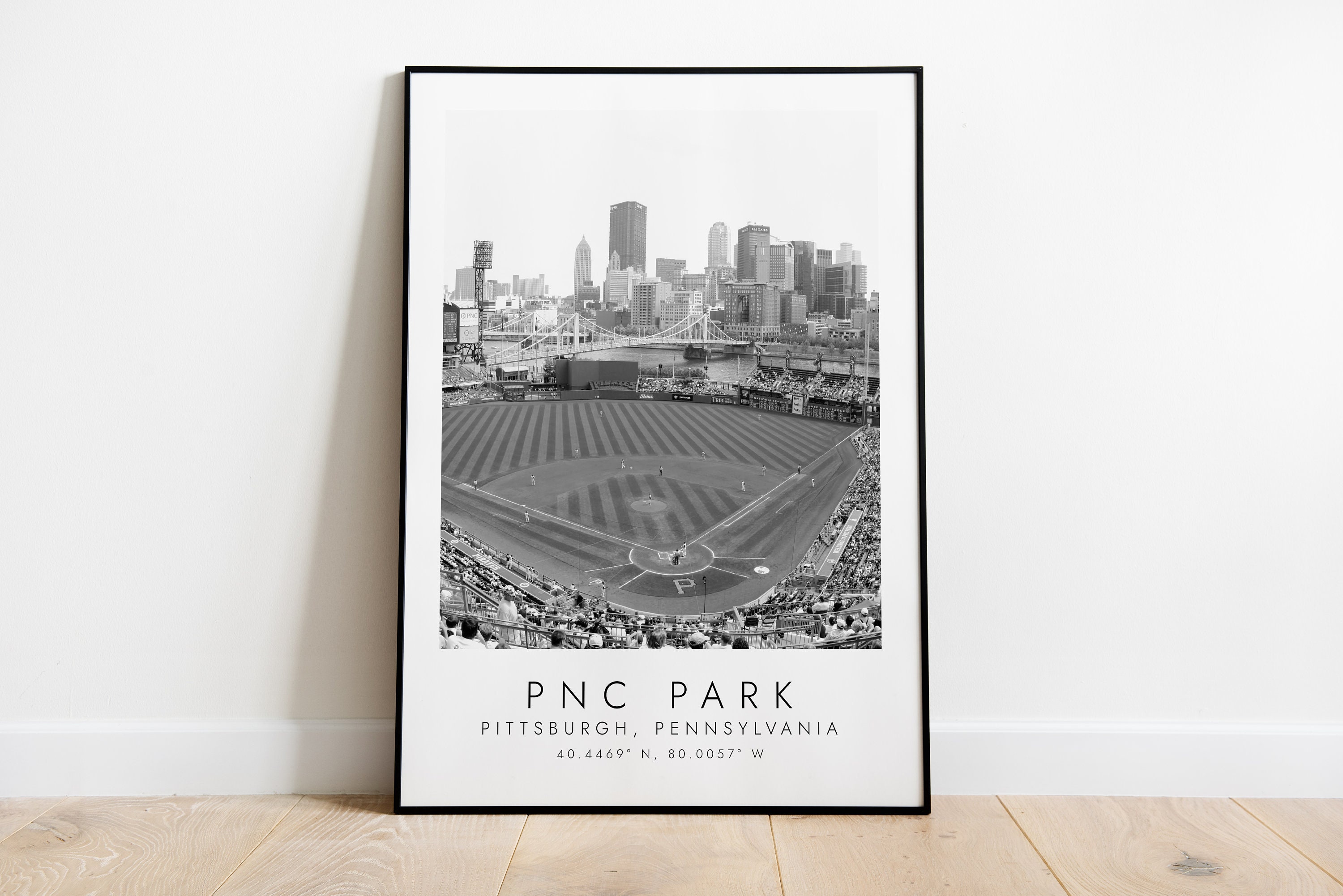 PNC Park Pittsburgh Pirates Print for Baseball Lovers - Etsy