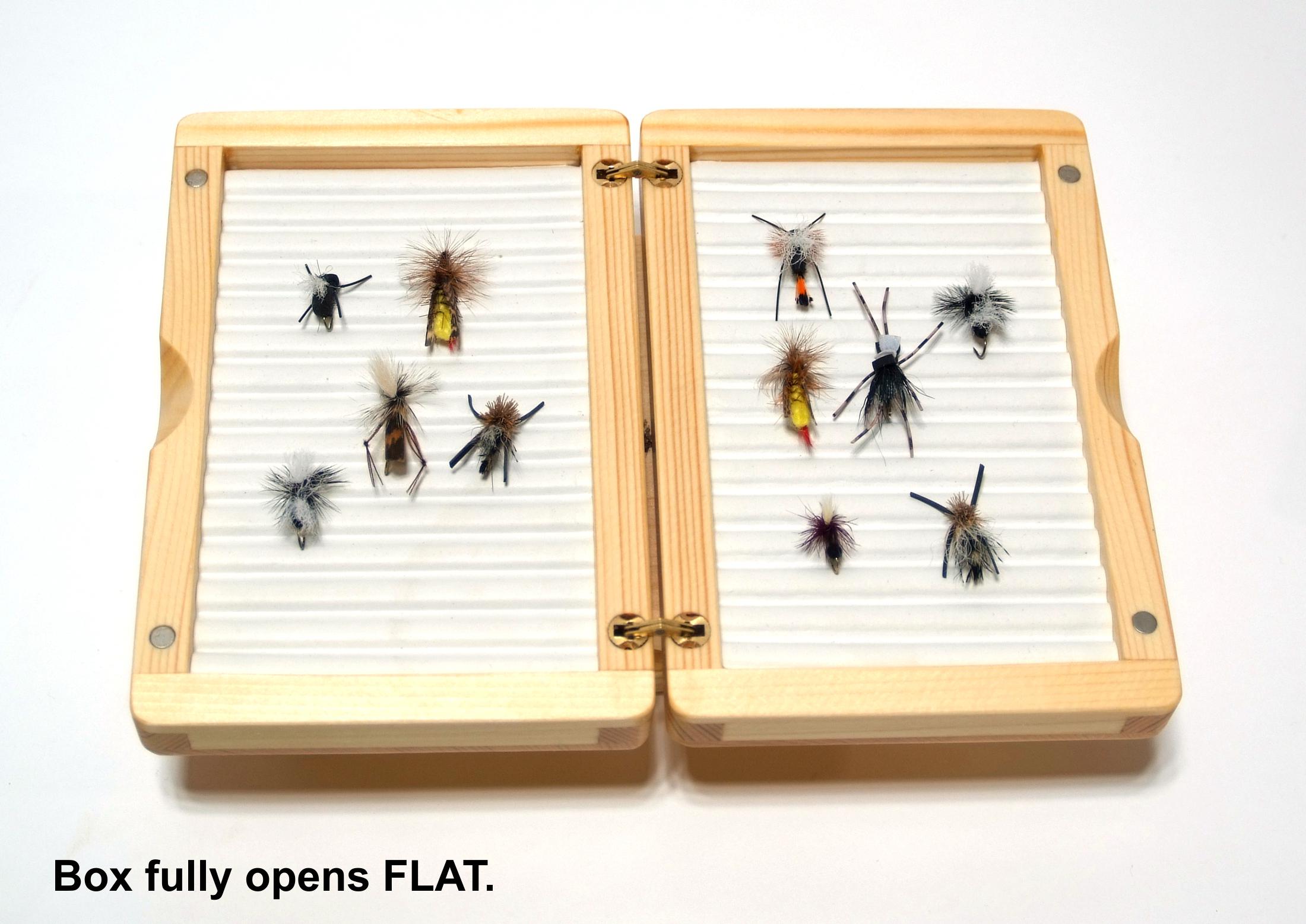 Fly Box, Fly Fishing Box, Wood Fly Box, Engraved Fly Box, With FREE ...