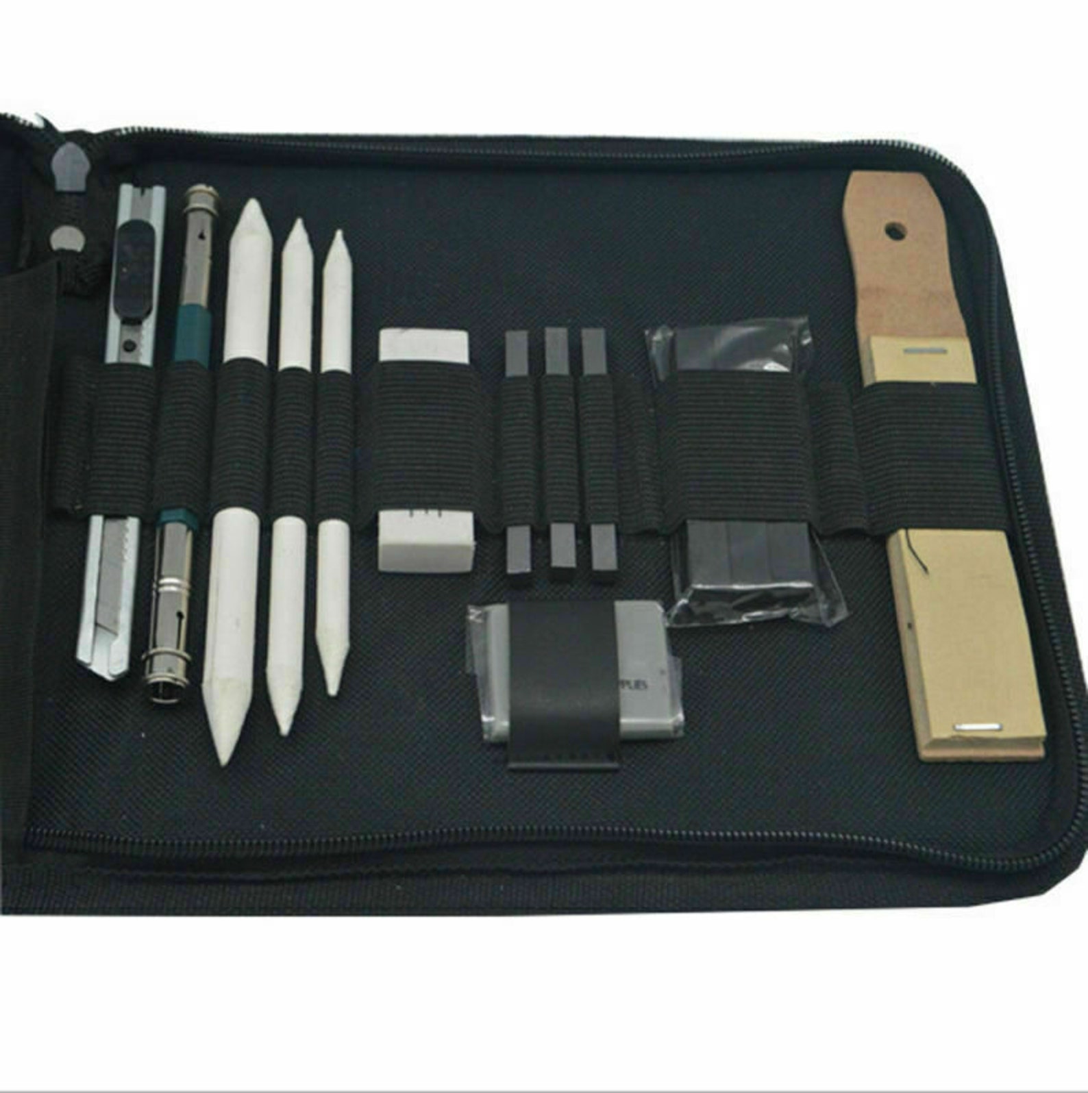 Art Pencil Kit Pro Sketching Drawing Student Graphite Charcoal - Etsy UK