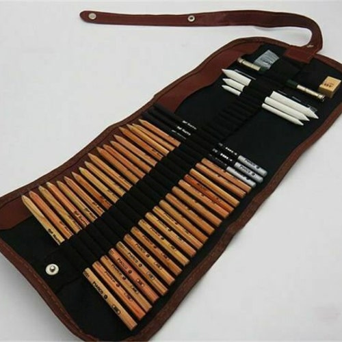 Professional Drawing Pencil Sketch Kit Prismacolor 18 Piece | Etsy