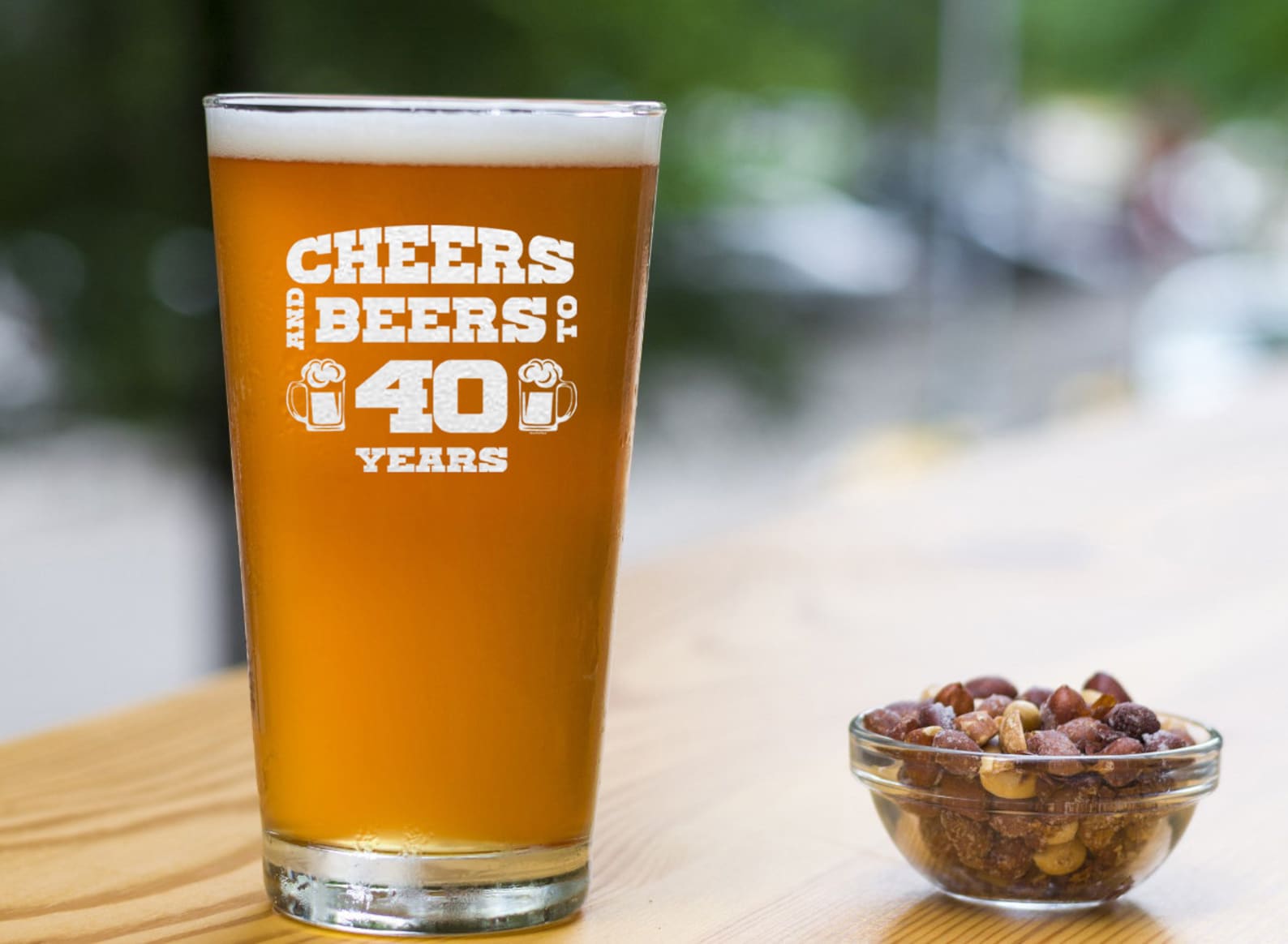 Cheers and Beers to 40 Years Beer Pint 40th Birthday Gift - Etsy