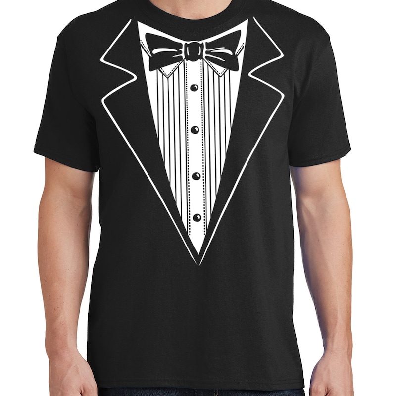 Tuxedo T Shirts - Etsy