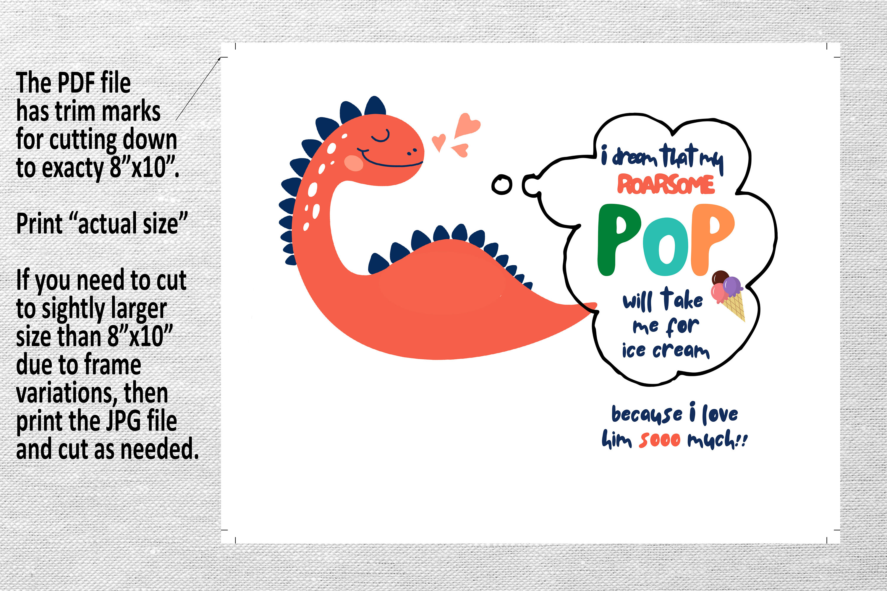 Roarsome Pop Handprint DIY Dinosaur Craft Birthday Keepsake - Etsy