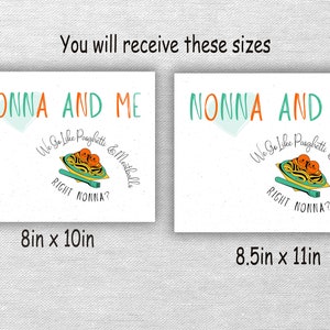 Handprint Craft NONNA, Birthday Keepsake, Mothers Day, Grandparents Day ...
