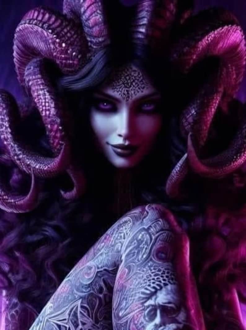 Demoness Direct Binding - Etsy