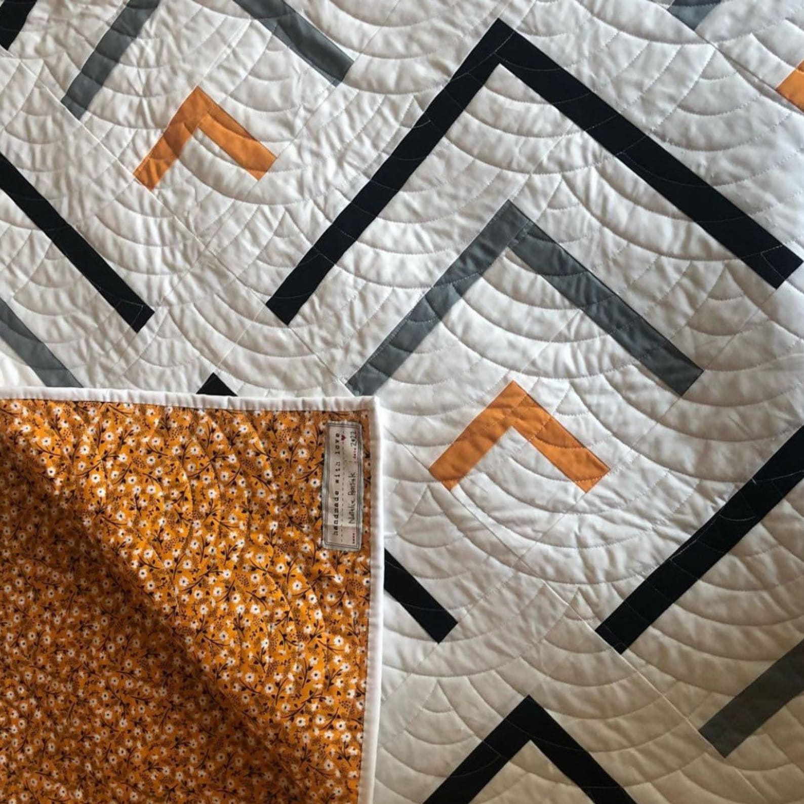 Upwards. a Modern Quilt Pattern by Paigie Puddles. Moderate PDF Quilt ...