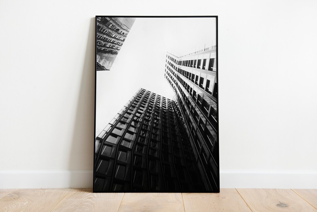 Art Print Skyscrapers Architecture Photography Fine Art Print as Poster ...