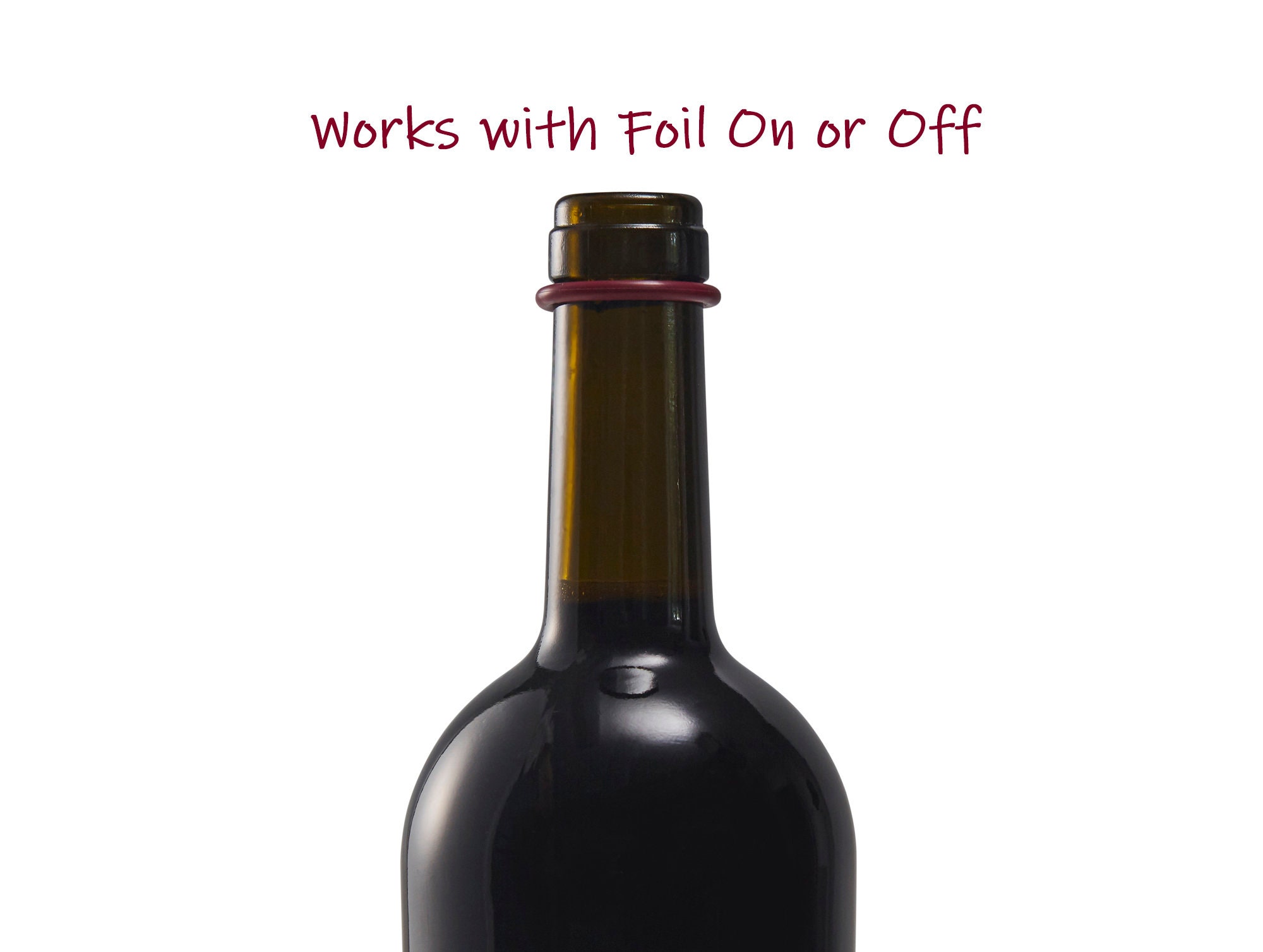 Wine Drip Rings, 6-pack, Stops Wine Drips, Bar Accessories, Wine Rings ...