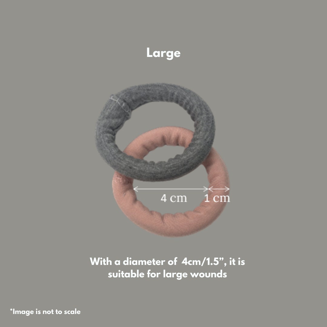 Donut Shield GRANDE SET DE 4 lavable reemplazar gasa, vendaje, yesos ...