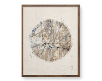 Zen Moon Poster - Etsy