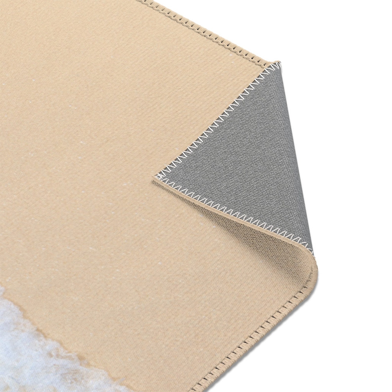 Beach Sand and Water Area Rug Room Makeover Tropical Boho Beachy Vibe ...