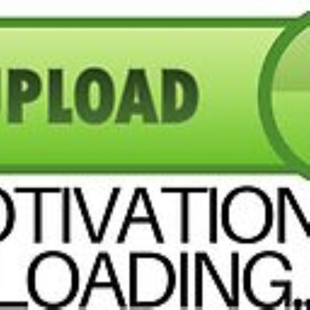 Motivation Uploading - Funny Vinyl Sticker / Magnet Sticker - Etsy