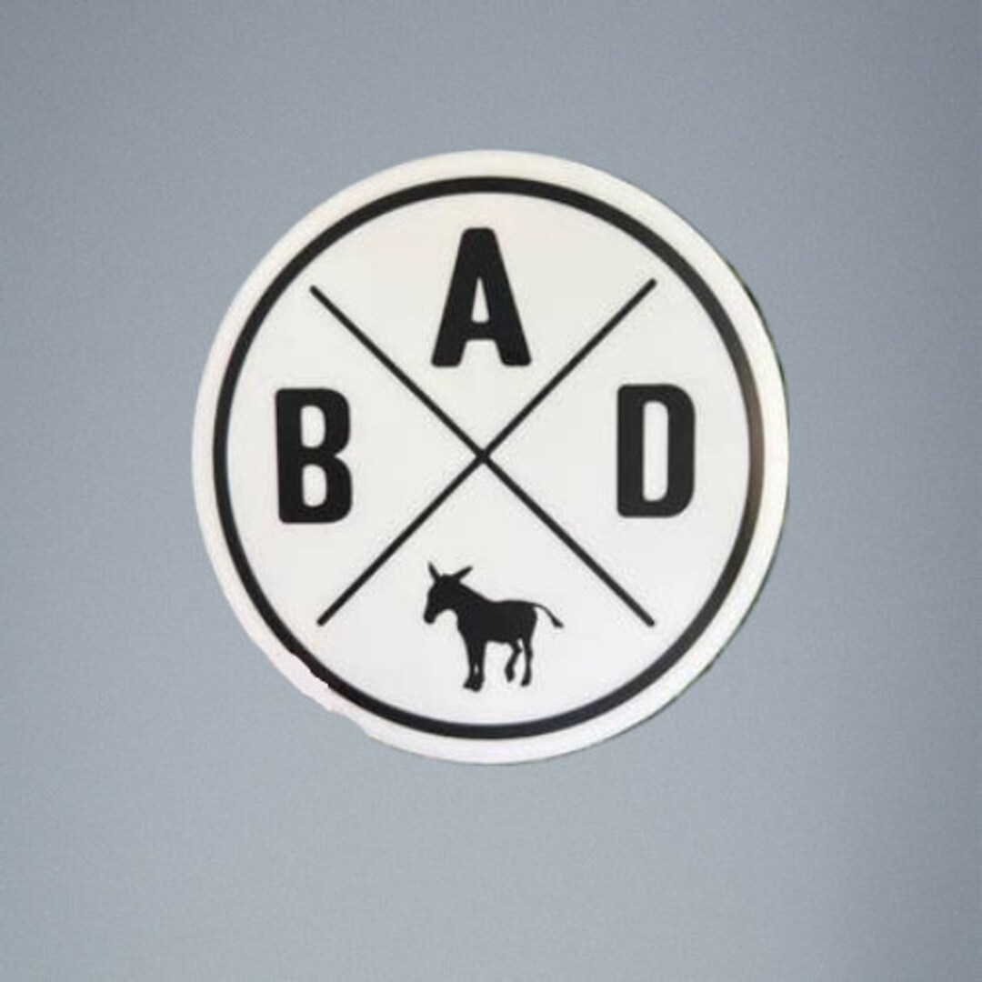 Bad Ass Funny Vinyl Sticker, Laptop Sticker, Mobile Sticker, Tablet ...