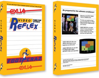 Juno First V2 box for the Atari 2600 Game - Etsy