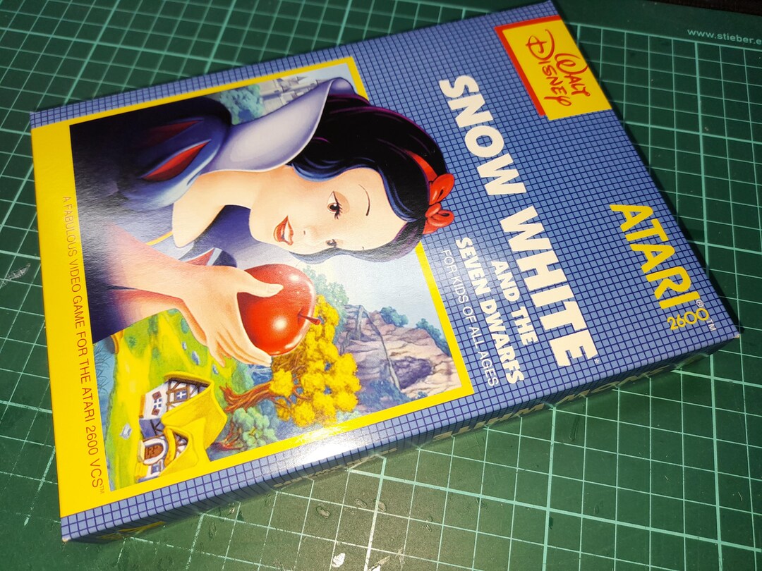 Snow White (box for the Atari 2600 Game) - Etsy