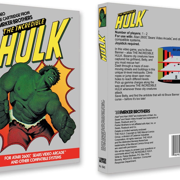 Hulk Toy Box - Etsy
