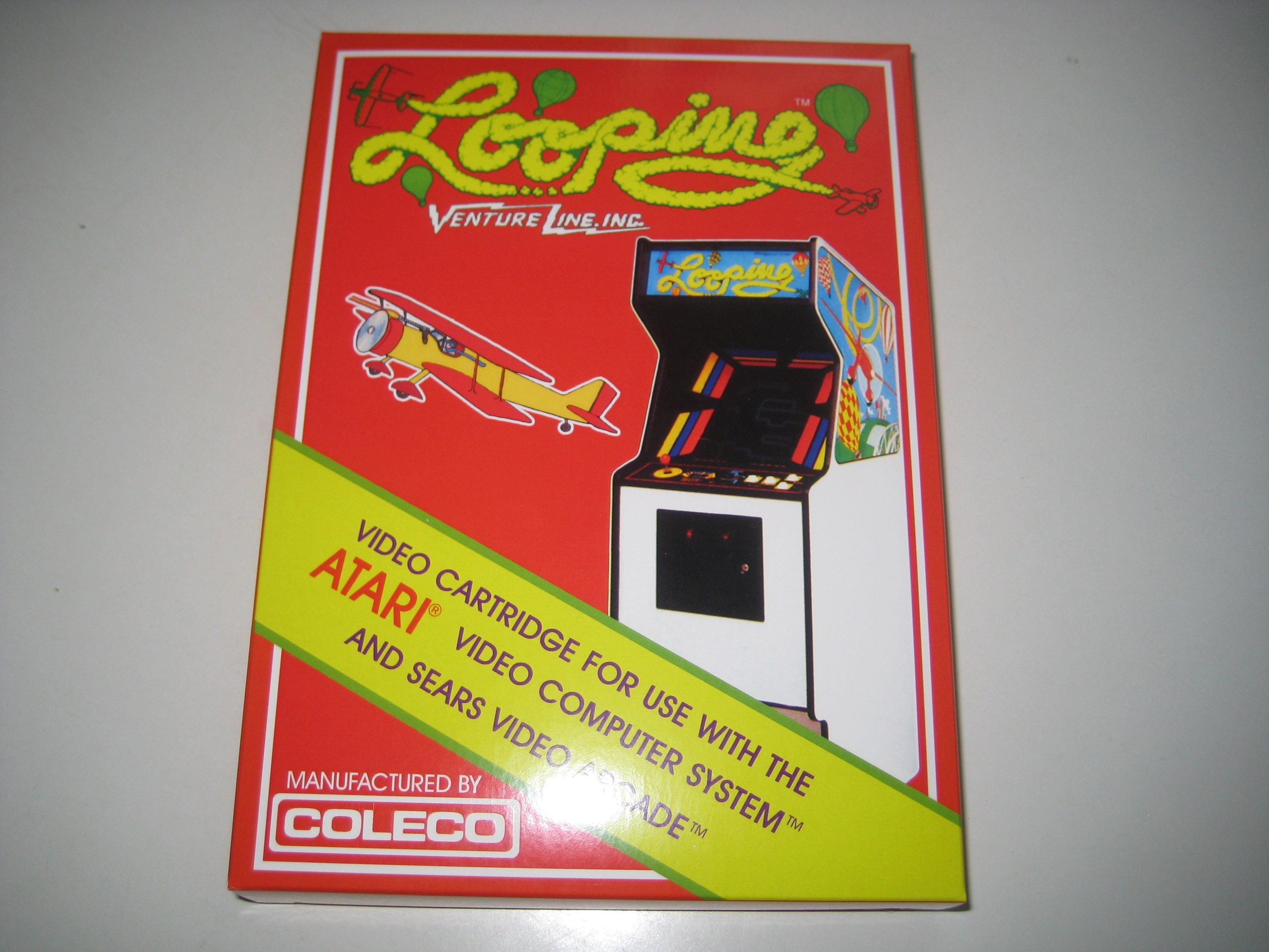 Looping box for the Atari 2600 Game - Etsy UK