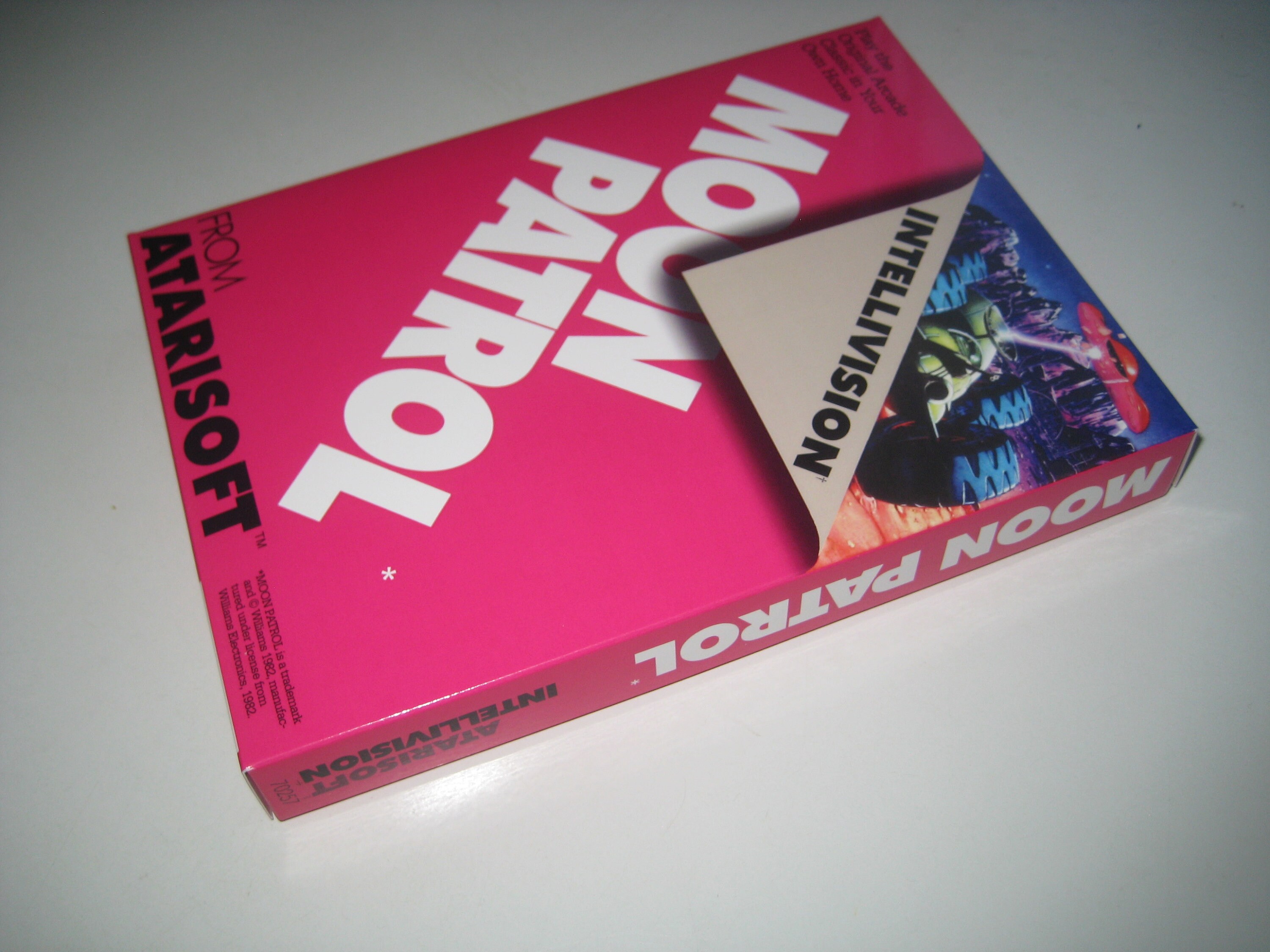 Moon Patrol (box for the Mattel Intellivision Game) - Etsy UK