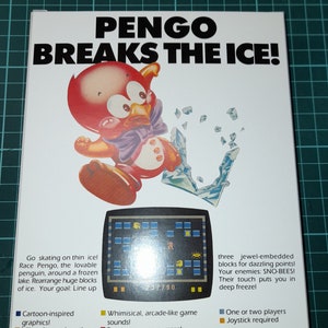 Pengo (box for the Atari 2600 Game) - Etsy