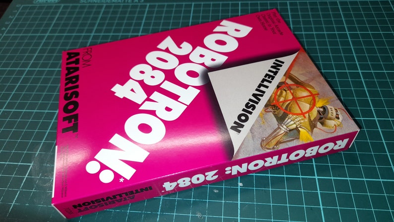 Robotron: 2084 (box for the Mattel Intellivision Game) - Etsy
