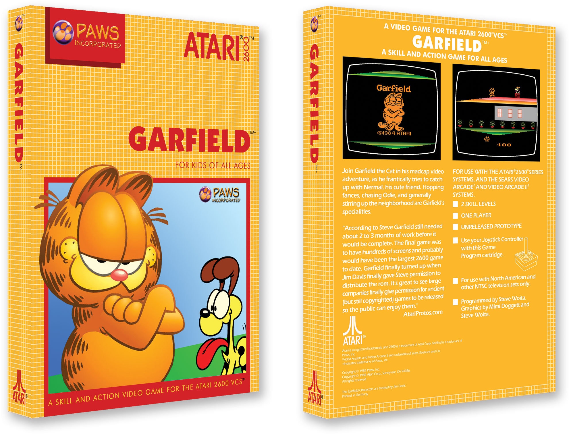Atari 2600 Game Boxes