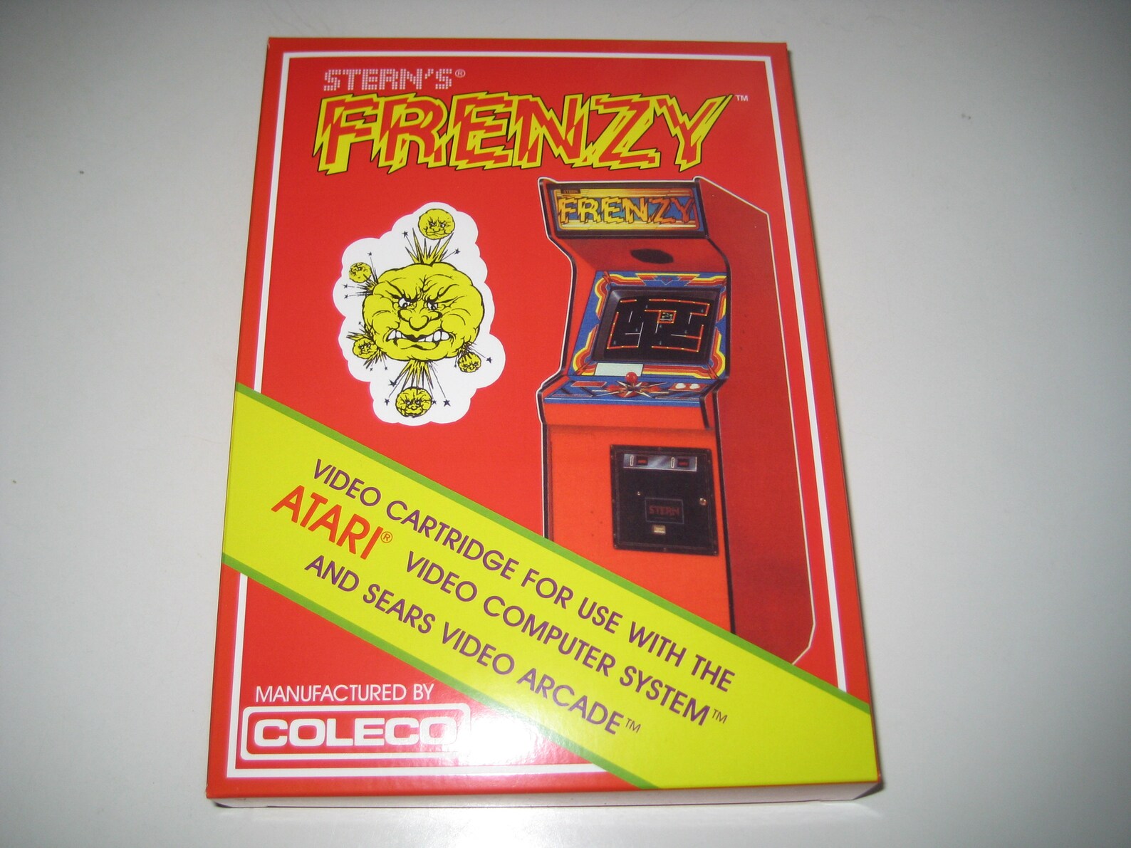 Frenzy box for the Atari 2600 Game - Etsy