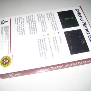 Defender Arcade (box for the Atari 2600 Game) - Etsy