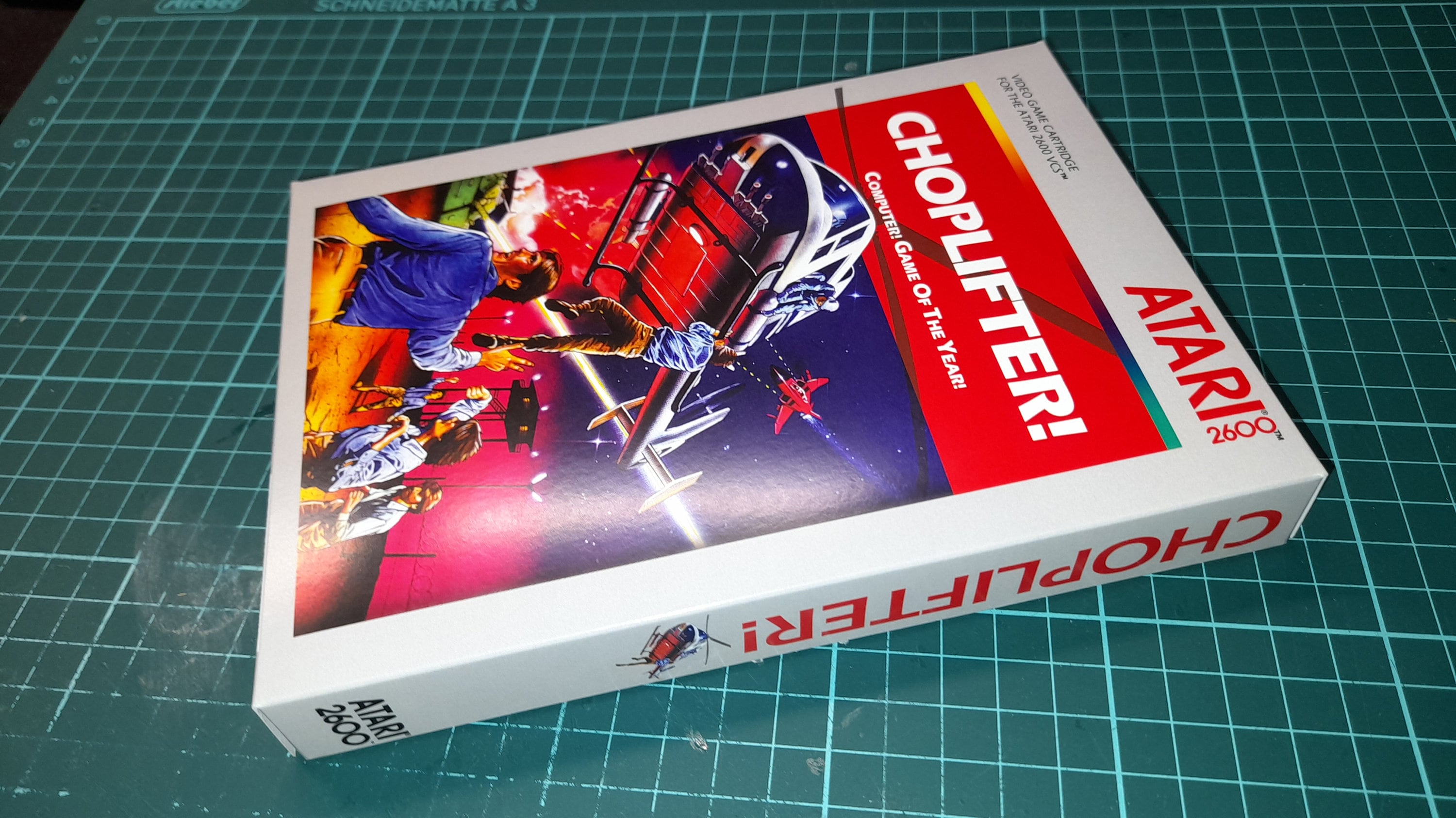 Choplifter! (box for the Atari 2600 Game) - Etsy