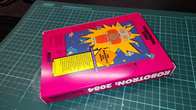 Robotron: 2084 (box for the Mattel Intellivision Game) - Etsy