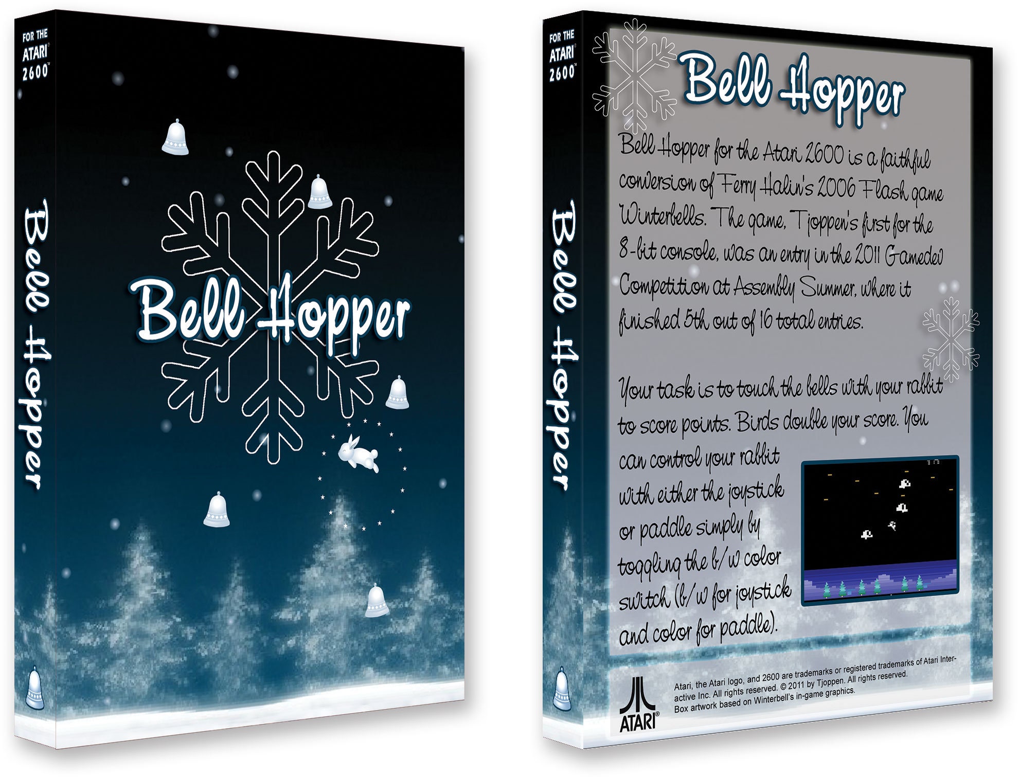 Bell Hopper Caja para el juego Atari 2600 - Etsy España