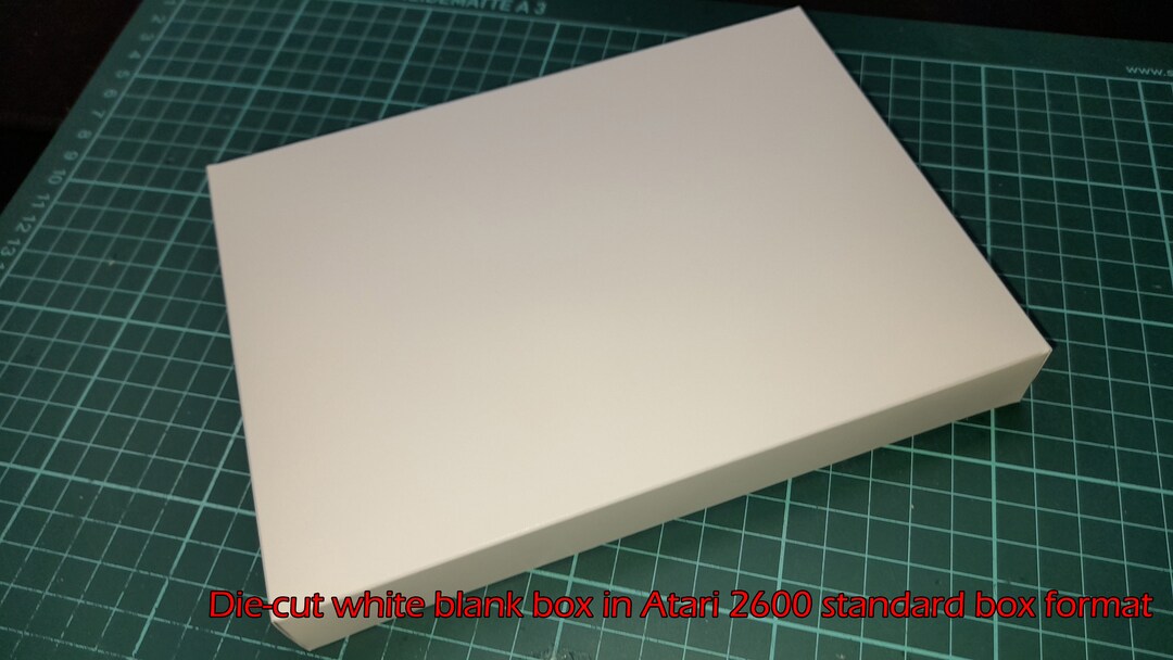 Do It Yourself Blank Box (atari 2600 Box Type) - Etsy