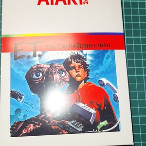 E.T. the Extra-terrestrial (box for the Atari 2600 Game) - Etsy UK