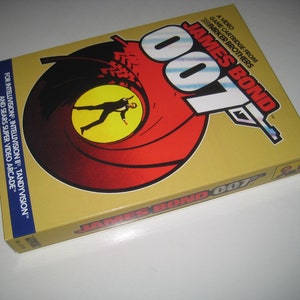 James Bond 007 (box for the Mattel Intellivision Game) - Etsy