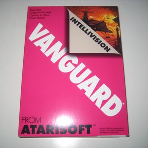 Vanguard box for the Mattel Intellivision Game - Etsy