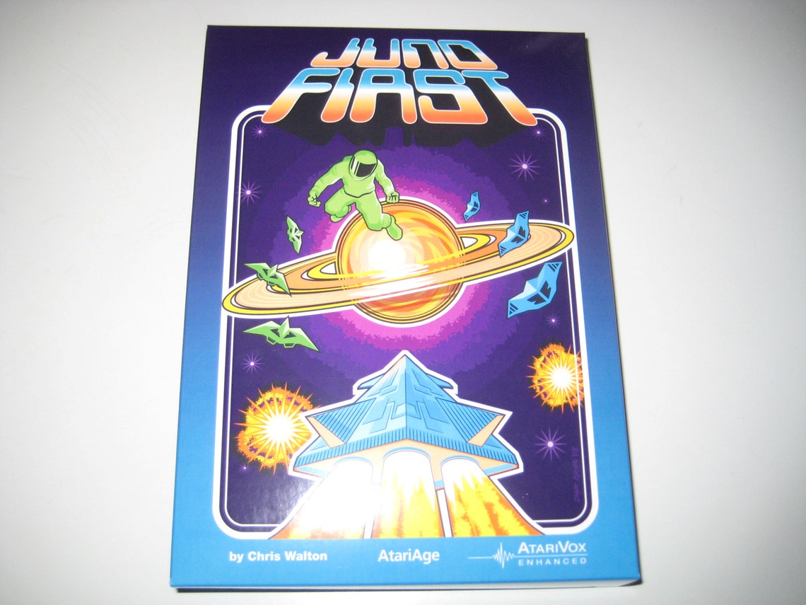 Juno First V1 Box for the Atari 2600 Game | Etsy