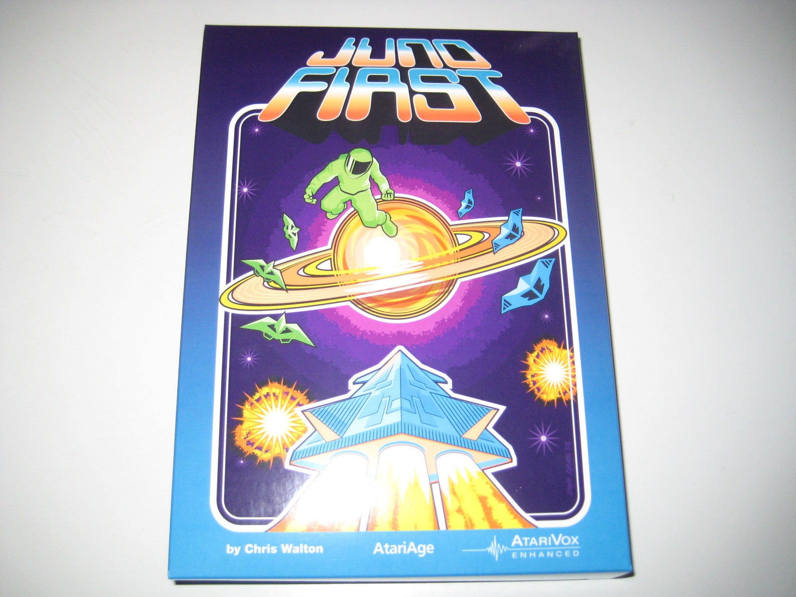 Juno First V1 (box for the Atari 2600 Game) - Etsy