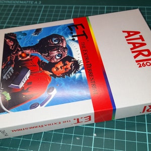 E.T. the Extra-terrestrial (box for the Atari 2600 Game) - Etsy