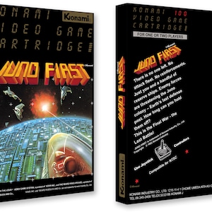 Juno First V2 (box for the Atari 2600 Game) - Etsy