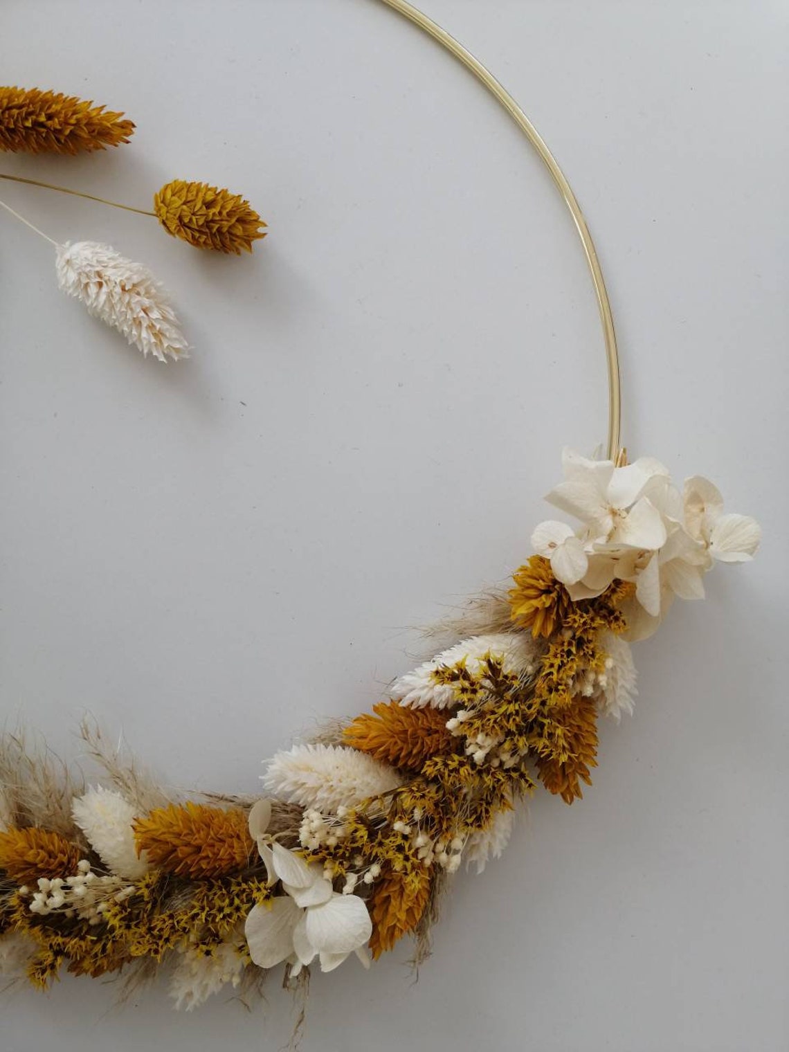 Floralhoop Flowerhoop Flower Ring Made of Dried Flowers - Etsy